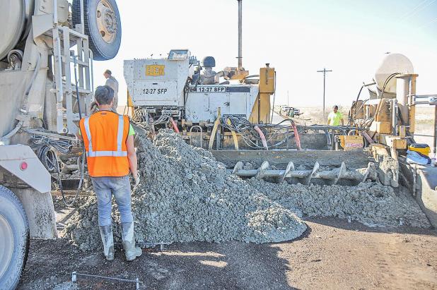 Paving on Imperial Beef road heading toward completion | Imperial ...