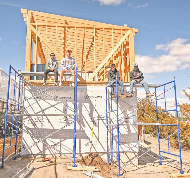 Weather hampers press box construction | Imperial Republican